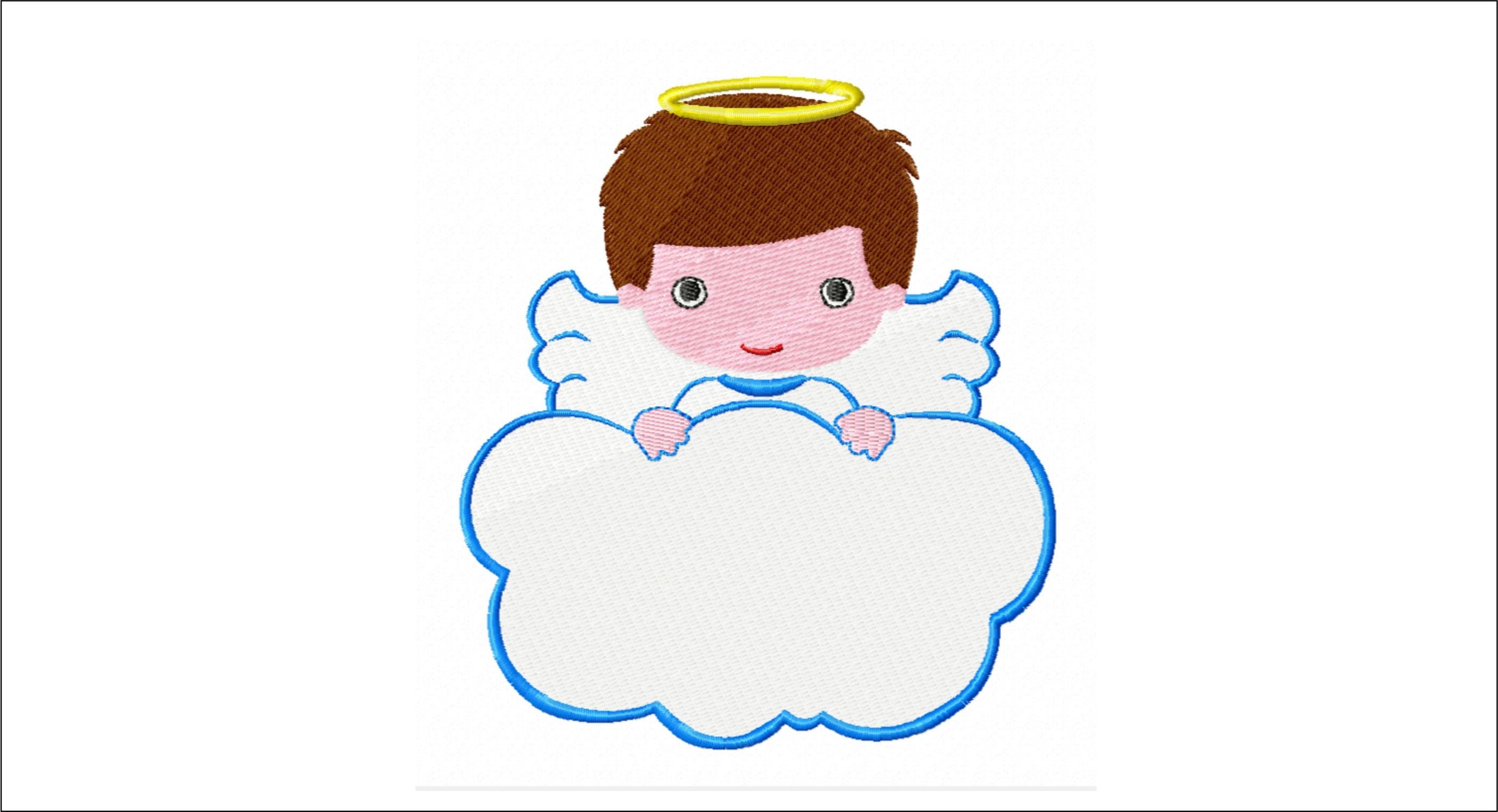Embroidery Design Baby Angel, Design for Embroidery Machine - Etsy