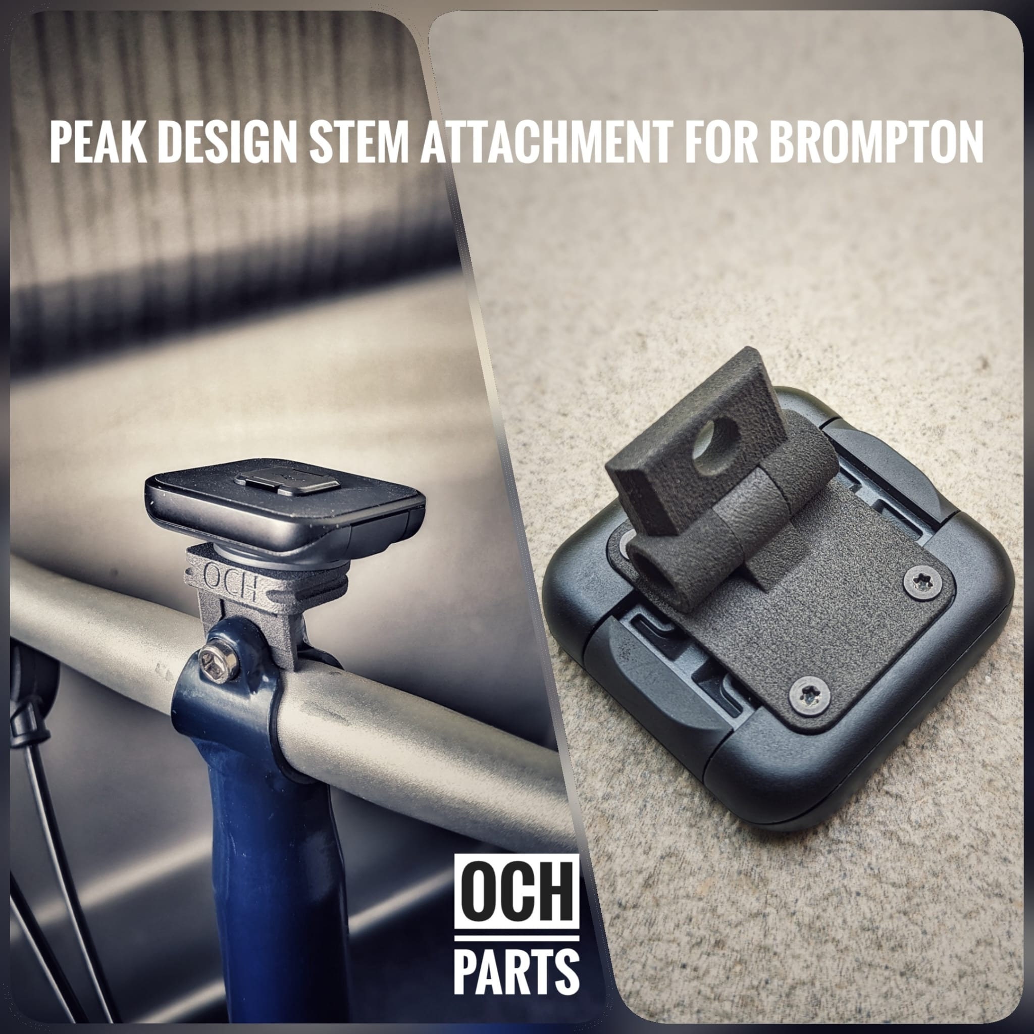 For Brompton Stem Adapter for Peak Design Phone Mount - Etsy