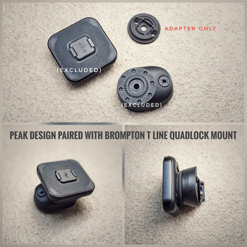 For Peak Design Adapter for Brompton Quad Lock - Etsy