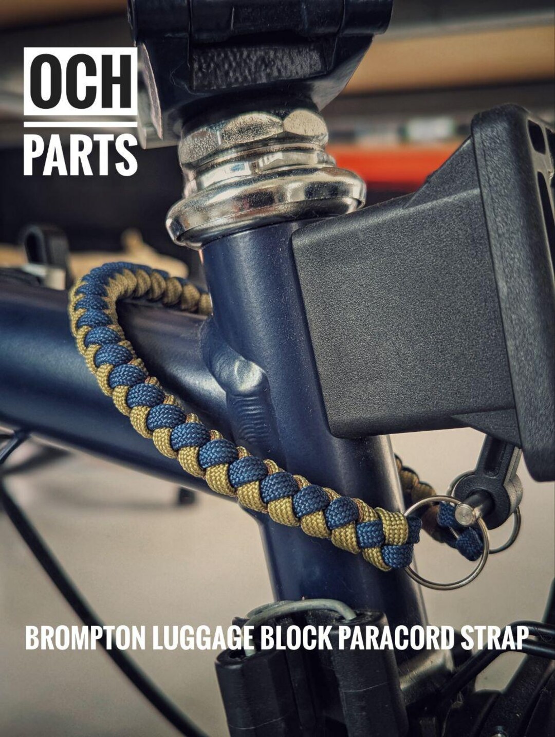 Paracord Brompton Luggage Block Strap - Etsy UK