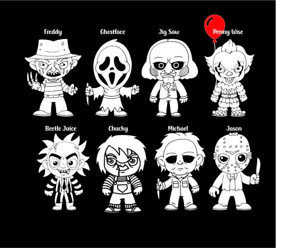 Bumper Stickers Stickers, Labels & Tags Decal for car Horror Car decal ...