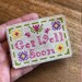 PATTERN: Get Well Soon 5-tag Set | Cross Stitch Pattern (digital Format ...
