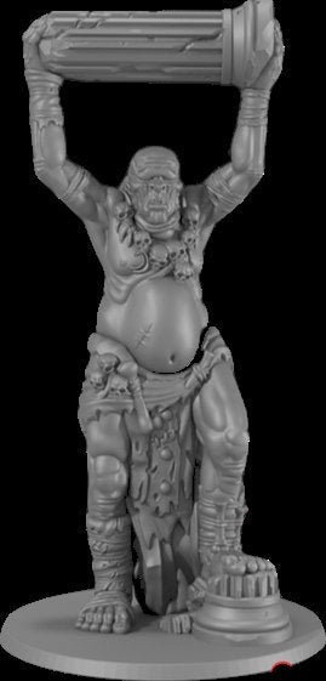 Cyclops 140mm height 28mm 32mm scale Warhammer Quest Miniature | Etsy