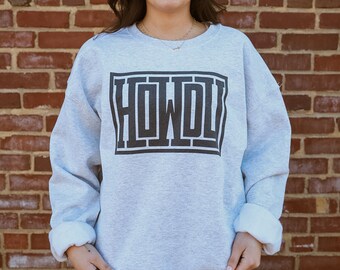 Howdy Sweatshirt Aztec Western - Etsy