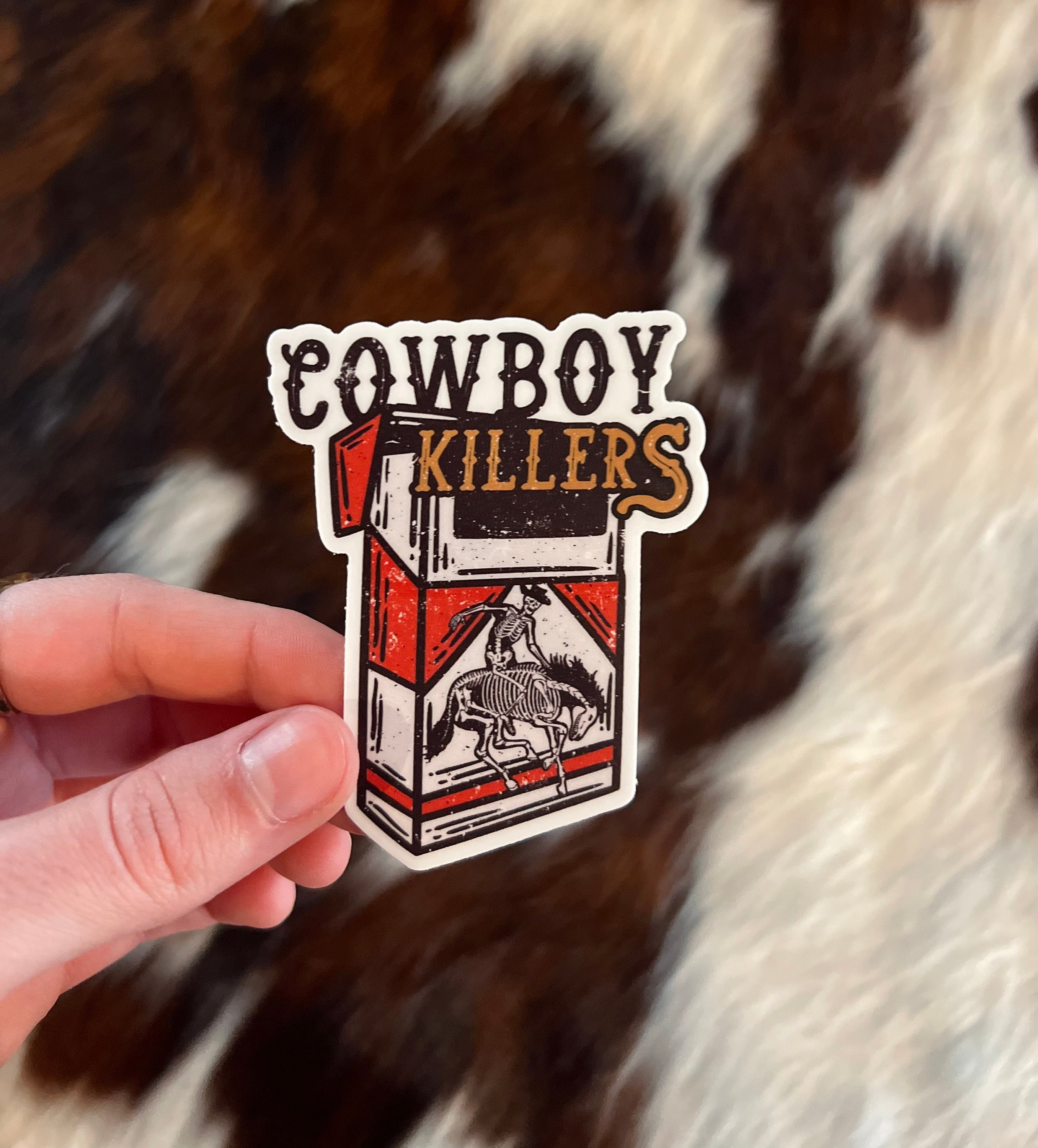 Cowboy Killers Sticker - Etsy
