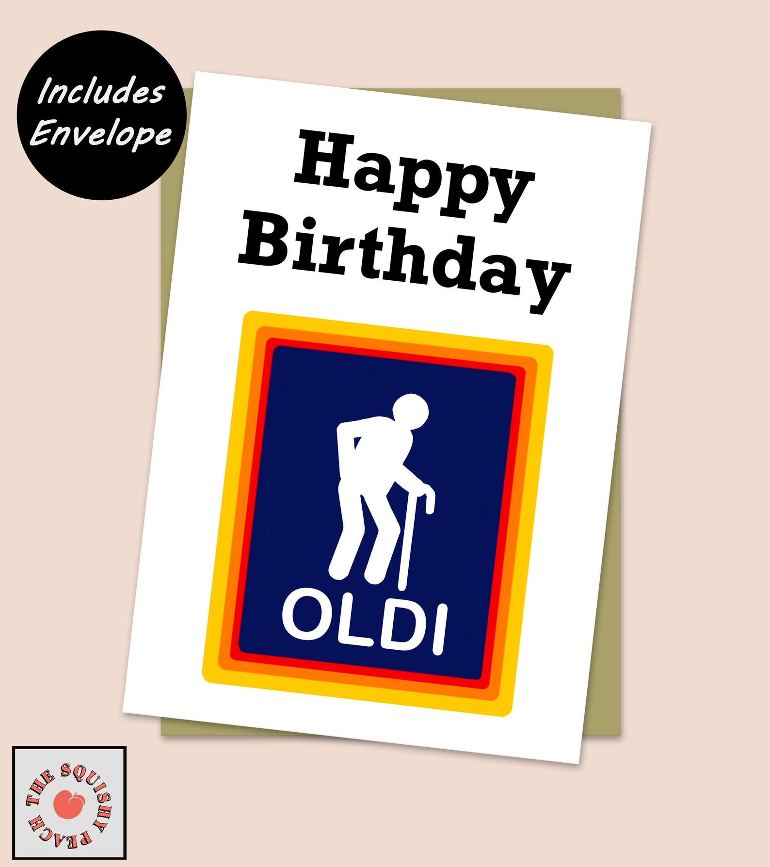 OLDI, Funny Card for Him Birthday Card, Funny Birthday Card, Birthday ...