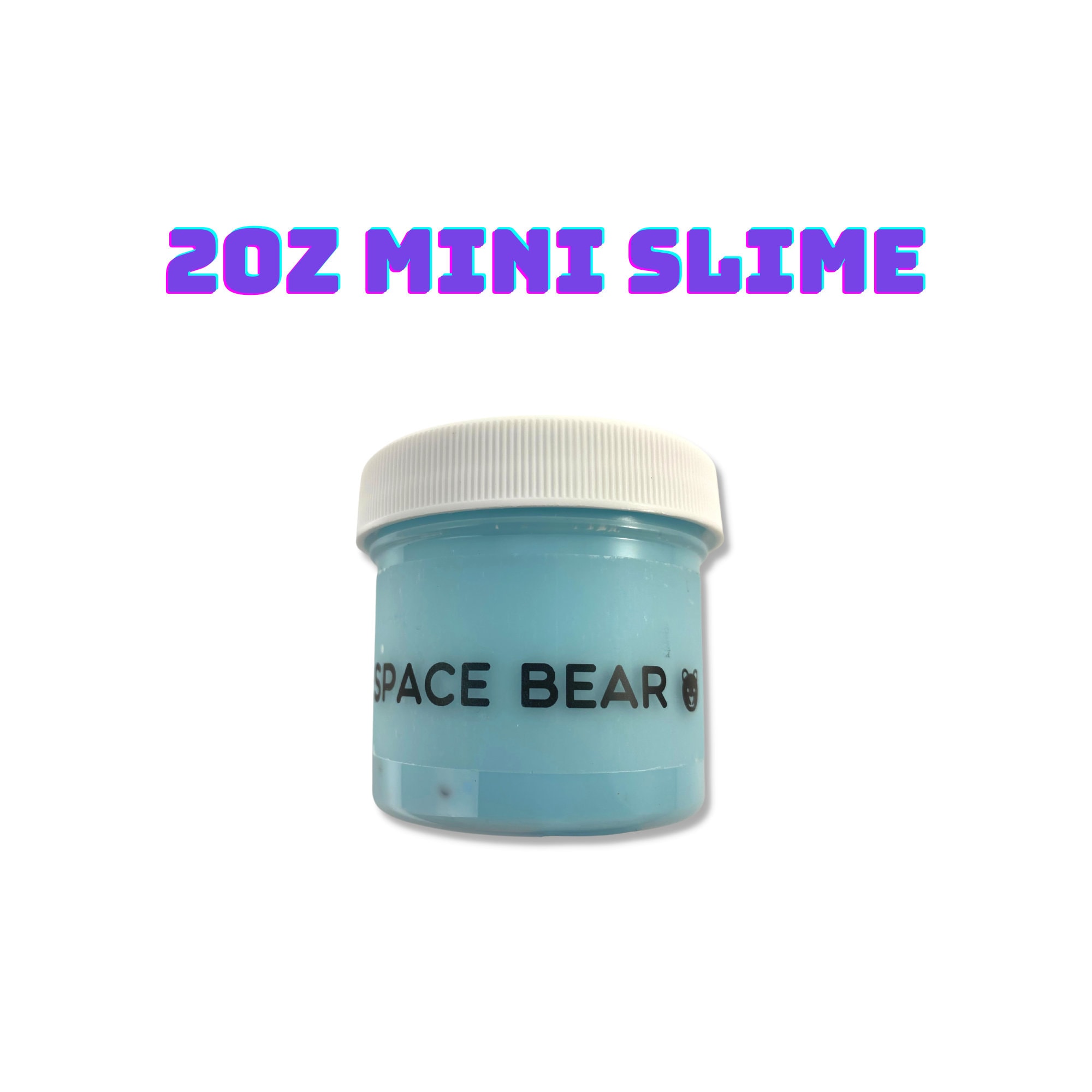 Space Bear Slime Signature Thick & Glossy Black Raspberry Vanilla Scent ...