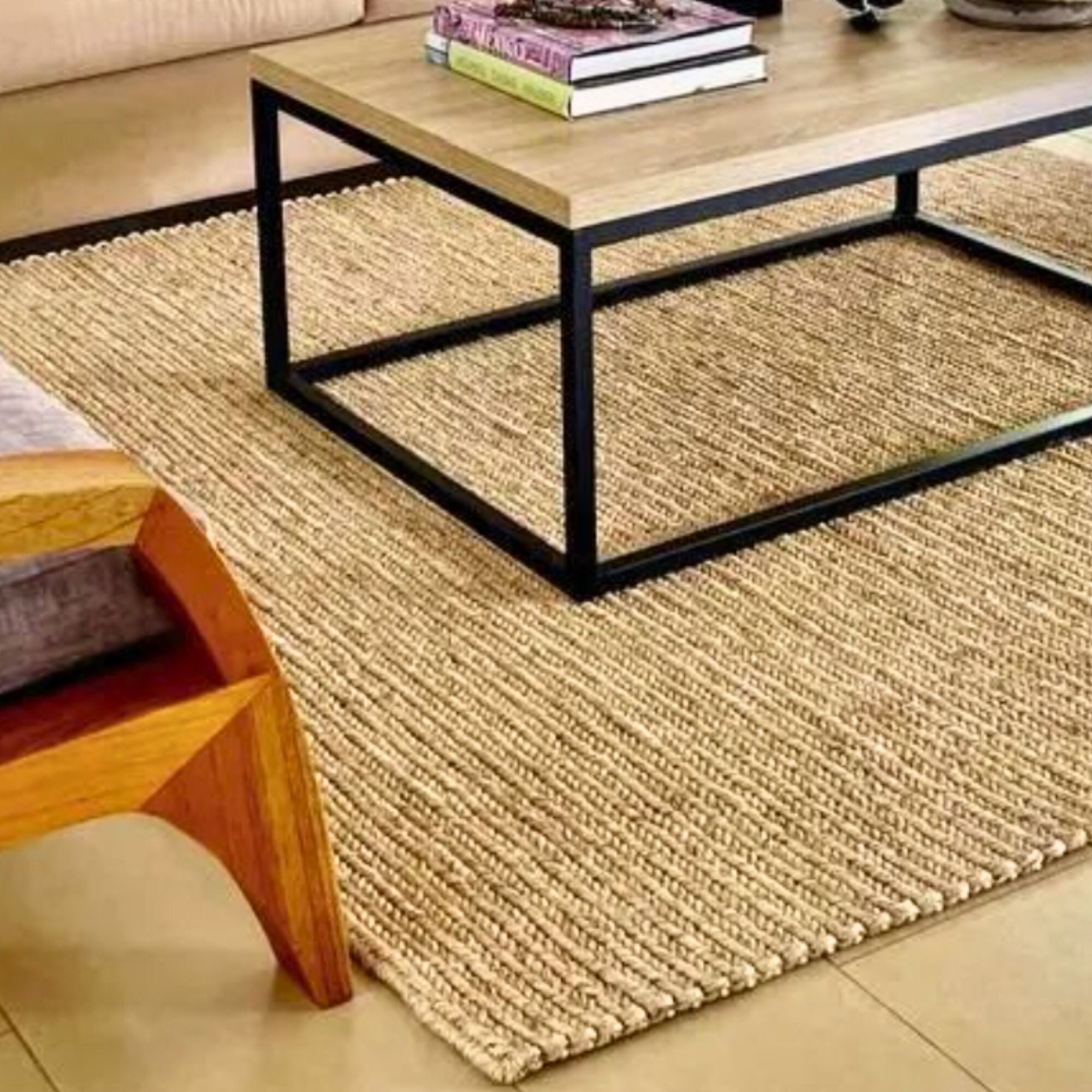 Sisal Area Rug: Natural Fiber Sisal Rug, Handwoven Braided, Entryway ...