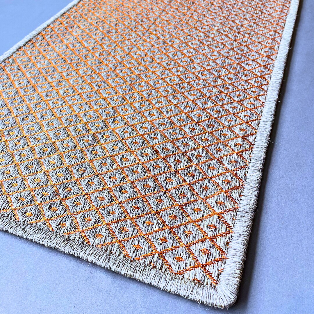 Entryway Rug Indoormat Natural Sisal Rug, Handwoven With Gray Sisal ...