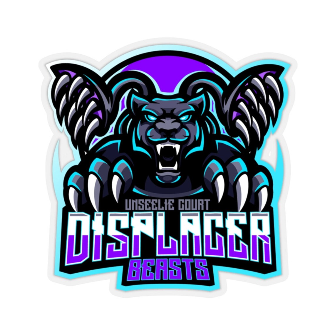 Danddsports: Displacer Beasts Logo Stickers / Dungeons & Dragons / D ...