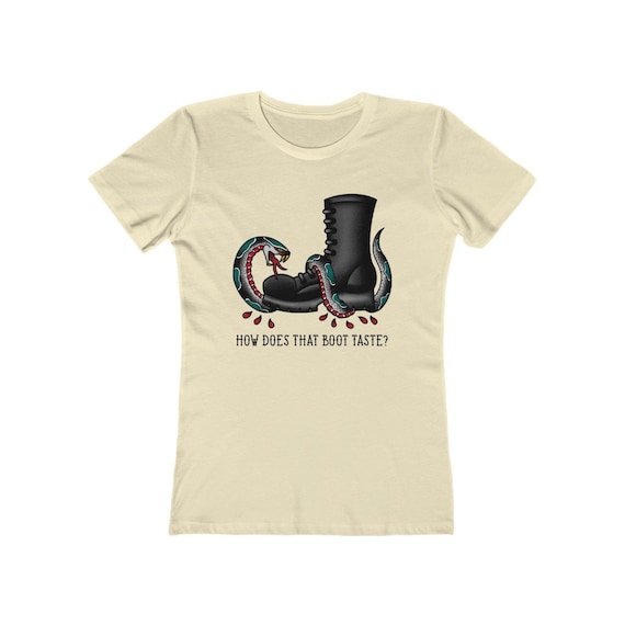 Boot Licker Old School Tattoo S.O. Tee / Bootlicker / Anarchy | Etsy