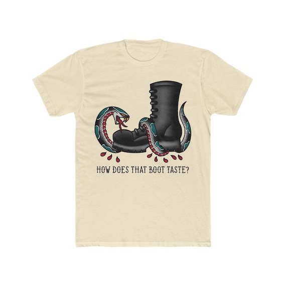 Boot Licker Old School Tattoo Unisex Tee / Bootlicker / | Etsy