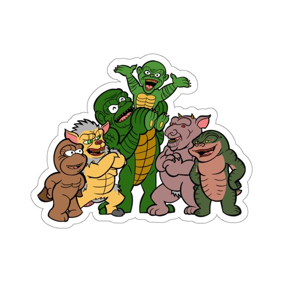 Ghoulies Saturday Morning Cartoon Stickers / Horror / Ghoulies - Etsy