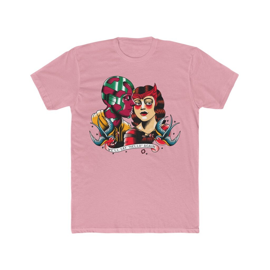 Old School Tattoo Wandavision Unisex Tee / Wanda / Vision / | Etsy