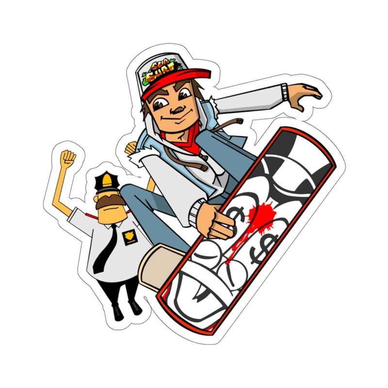 Subway Surfers Stickers - Etsy