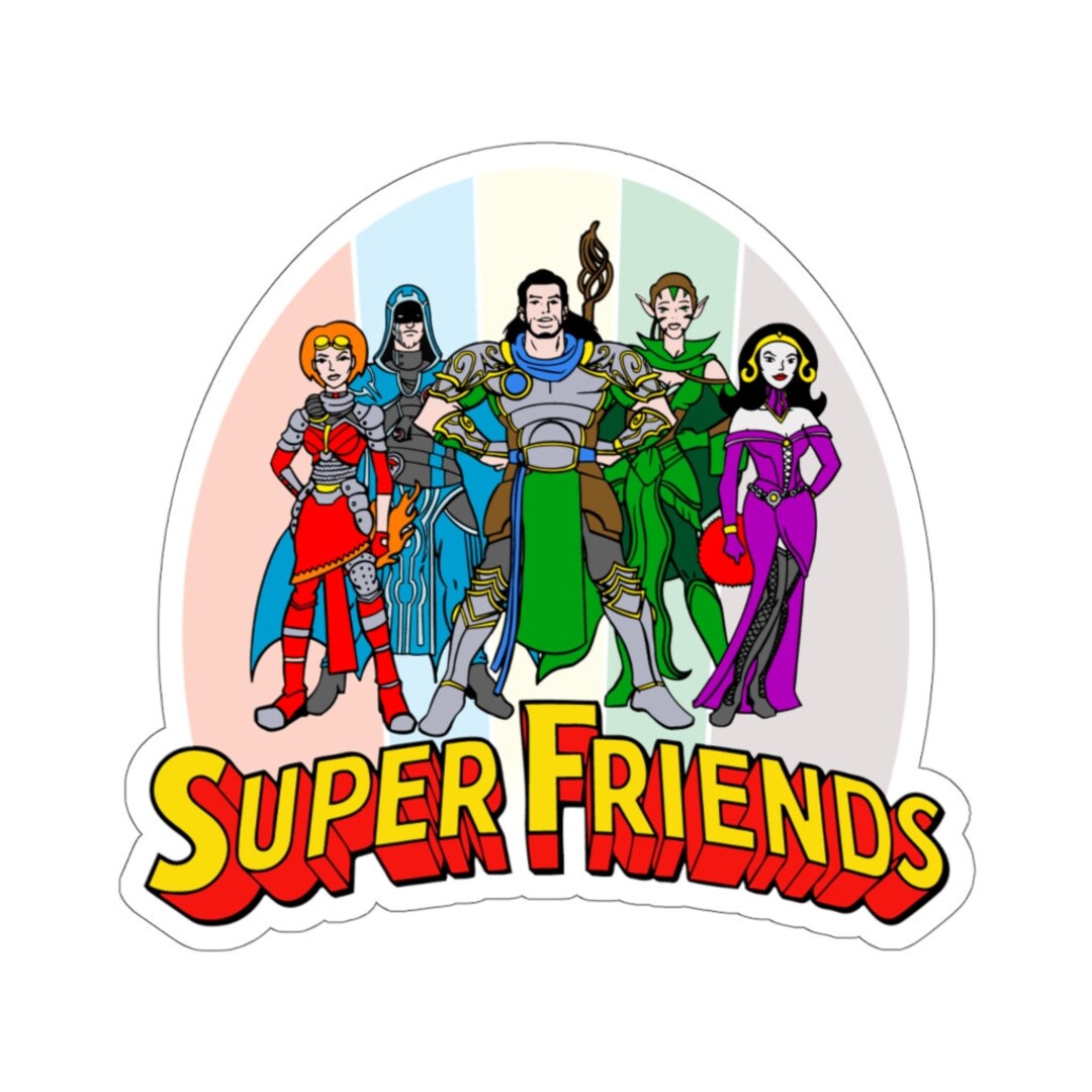 Super Friends Stickers / Gatewatch / MTG / Magic the Gathering / DC ...