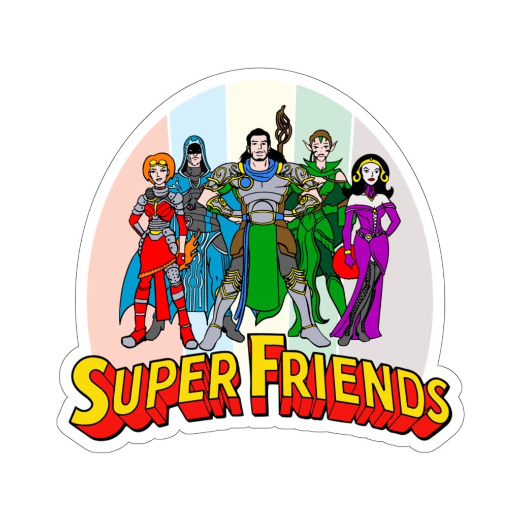 Super Friends Stickers / Gatewatch / MTG / Magic the Gathering | Etsy