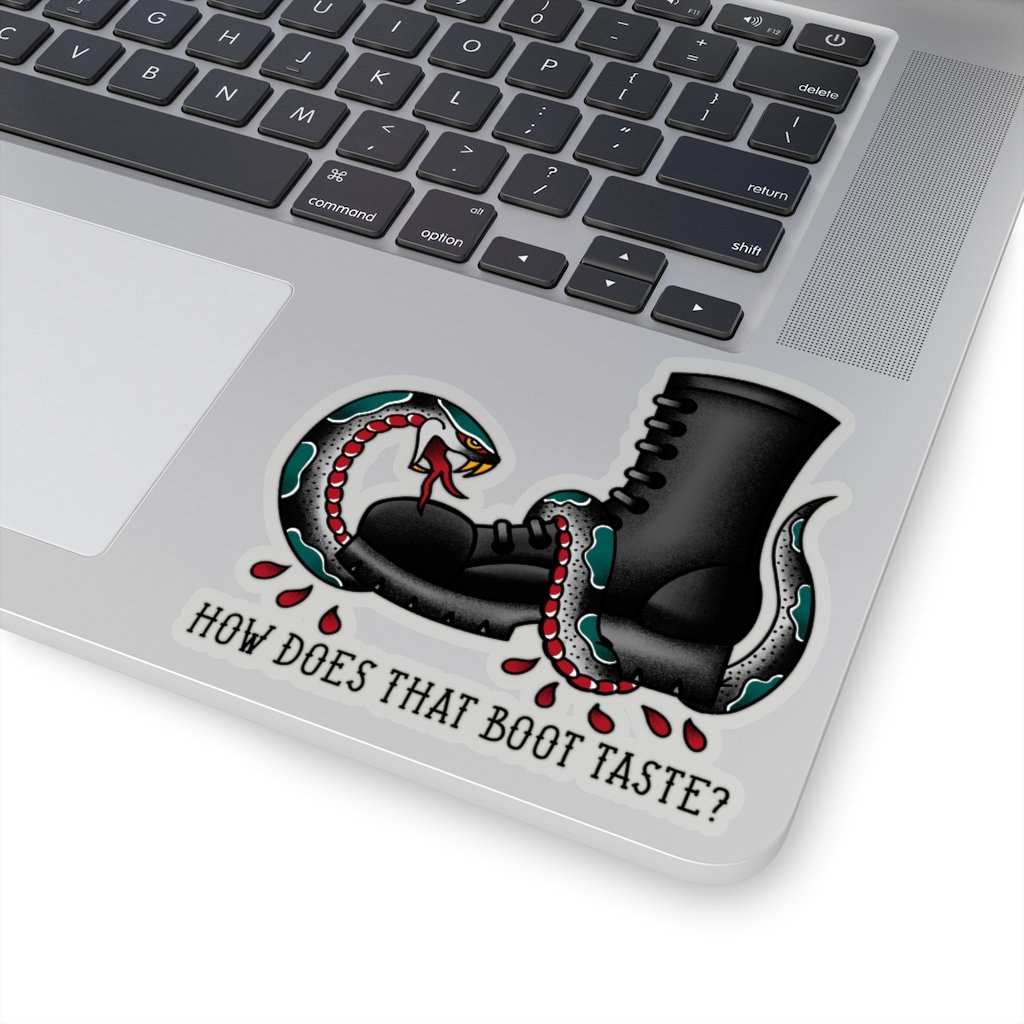 Boot Licker Old School Tattoo Stickers / Bootlicker / Anarchy - Etsy 日本