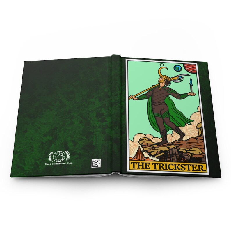 The Trickster Tarot Card Journal / Loki / Thor / Tom - Etsy