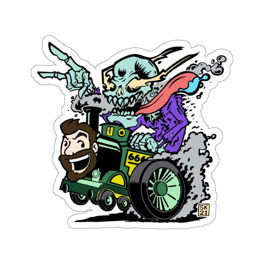 Taking a Ride on the Shane Trane Stickers - Etsy