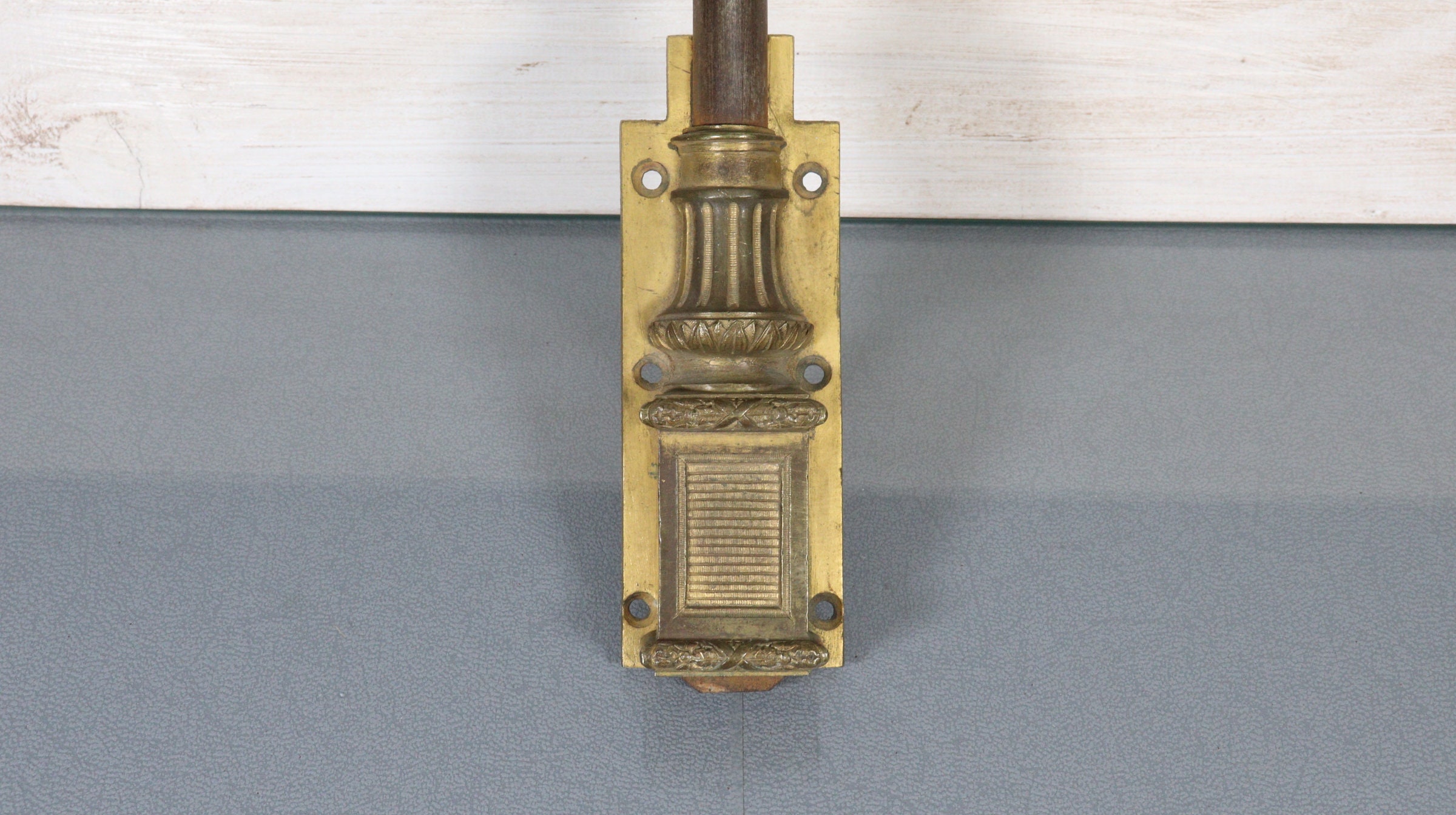 Vintage Paris French Door Stop Made From Bronze and Iron for ...