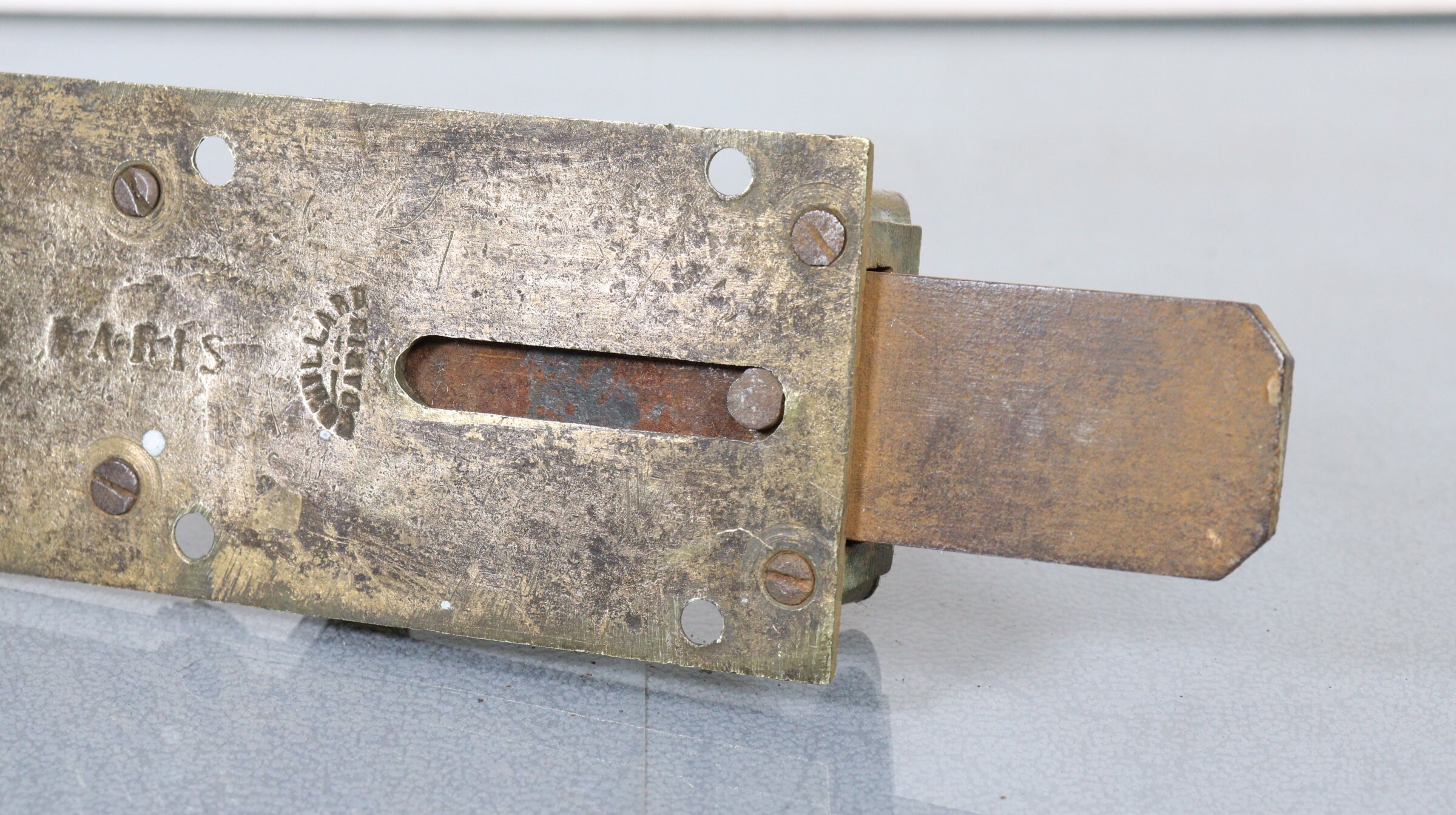 Vintage Paris French Door Stop Made From Bronze and Iron for ...