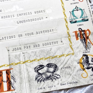 1950s British Greetings Telegram Magnificent Vintage British Telegram ...