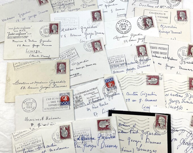 1960s - 20 Small Envelopes Without Letter Inside - Etsy