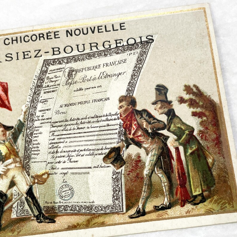 Fine XIX secolo - Pubblicità vintage di Chicory Chromos - Serie di ...