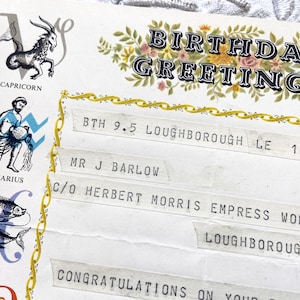 1950s British Greetings Telegram Magnificent Vintage British Telegram ...