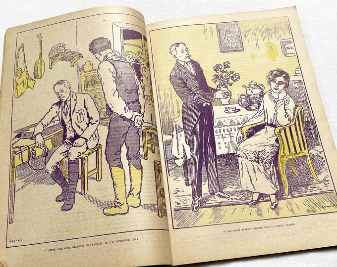 1924 - 128-page French Almanac of the Year 1924 - Almanach Du Pélerin ...