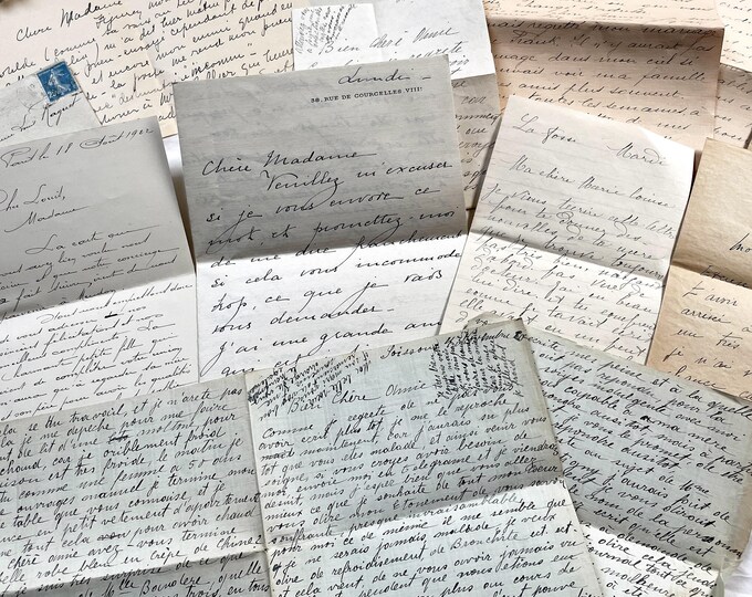 1920s - Story of Jeanne - Some Letters Preserved by Jeanne - Set of ...