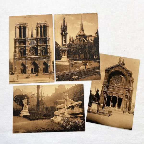 Sepia Postcard - Etsy
