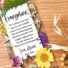 Custom Teacher Thank You Christian Floral Bookmark Gift, Every Lesson ...
