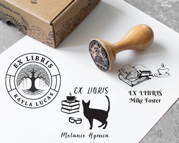 EXLIBRIS STAMP EX Libris Snake Ex Libris Gift Exlibris | Etsy