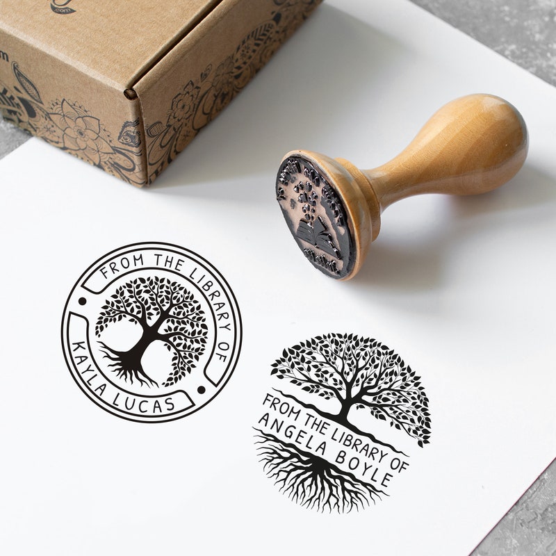 Tree Stamp - Etsy