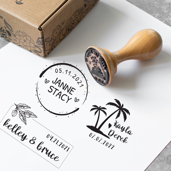 Wedding Rubber Stamp - Etsy