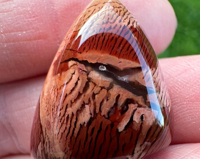 Howardite/rattlesnake Jasper Cabochon (not Self Collected - See ...