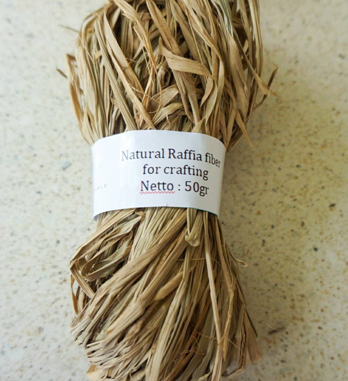 Natural Raffia Fiber 50gr Natural Palm Leaves Raffia Fiber - Etsy UK