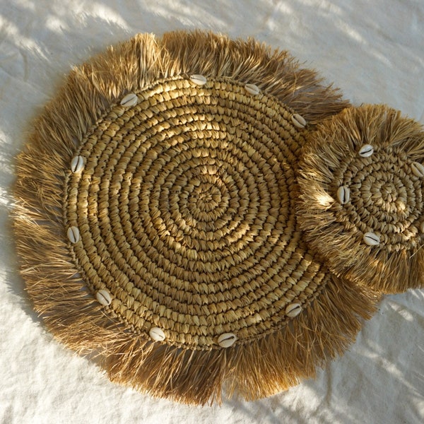 Raffia Placemat - Etsy