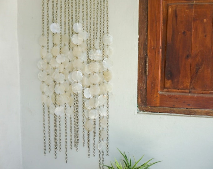 Long Metallic Gold Loop-de-loop Chain Hitch Wall Hanging - Etsy