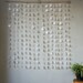 Water Drop White Capiz Shell Wall Hanging Nursery Capiz Shell Wall ...