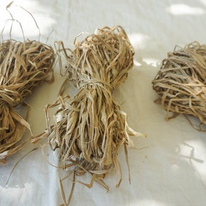Natural Raffia Fiber 50gr Natural Palm Leaves Raffia Fiber for ...