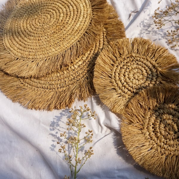 Raffia Placemat - Etsy