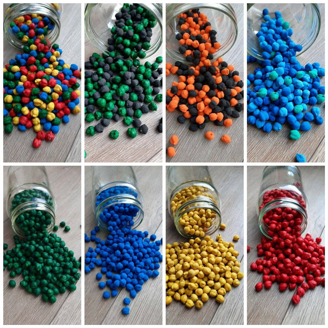 Sensory Chickpeas - Various Colours - Etsy