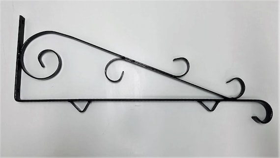Sign Bracket Wrought Iron Hanging Bracket - Etsy