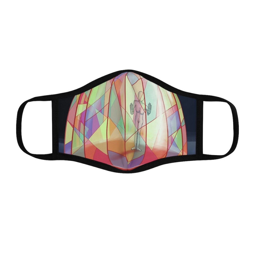 Artsy Face Mask With Filter Pocket Washable, Colorful Mask, Original ...