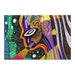 Artsy Rug Trippy Rug Funky Rug Cool Rugs Fun Rugs Colorful Rug 4x6 ...