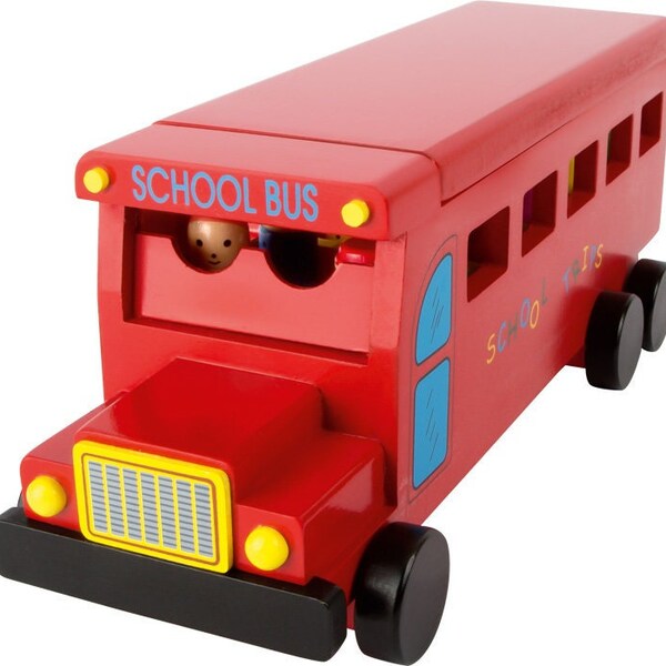 Wooden Bus - Etsy