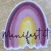 Manifest It, Vinyl, Die Cut, Motivational Sticker, Planner Stickers ...